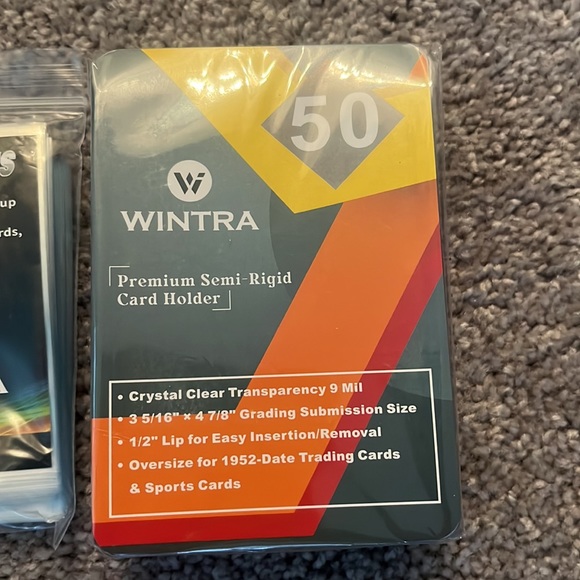 wintra | Office | 0 Count Semi Ridgid With 100 Penny Sleeves | Poshmark